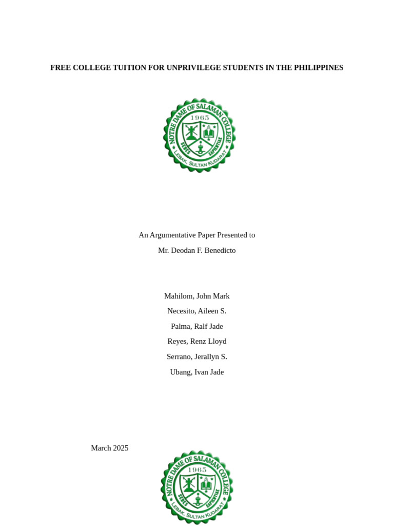 Final Cover Page | PDF