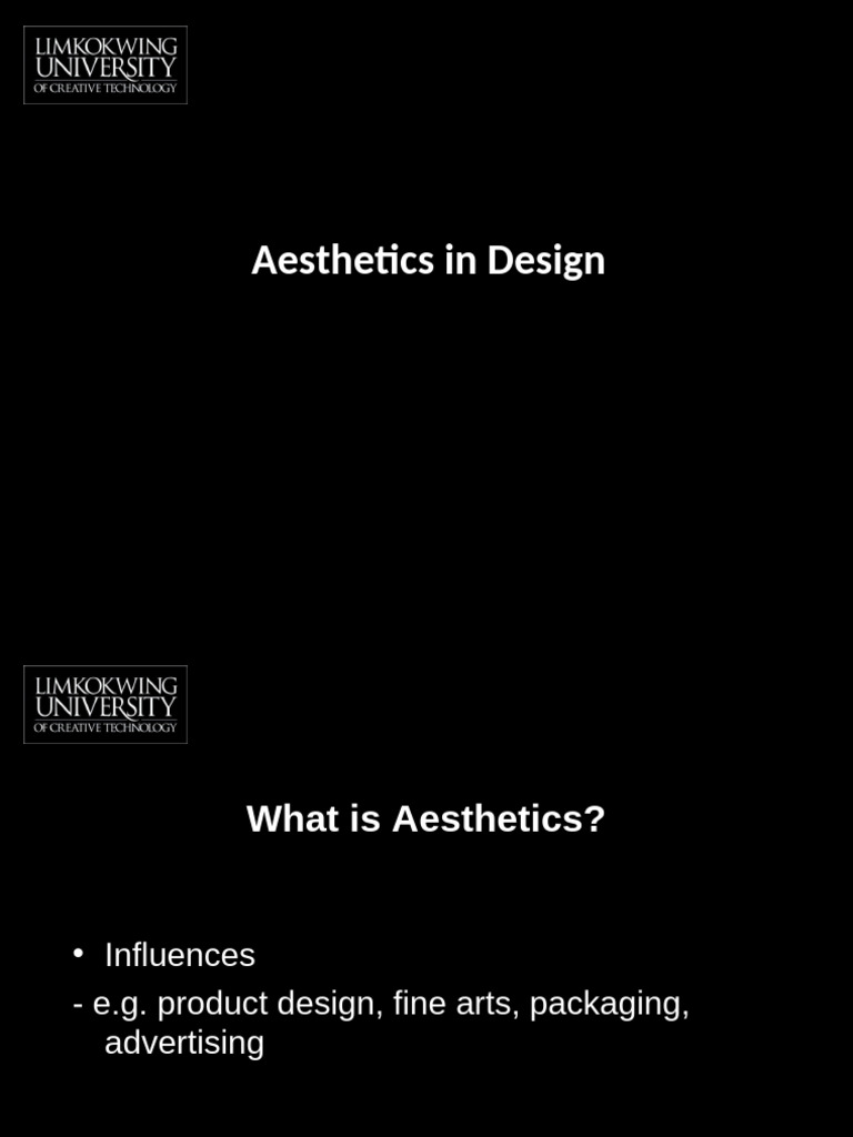 Aesthetic in Design | PDF