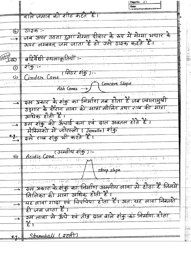 Physical Geography Handwritten Notes by SpringBoard Academy - 0005 | PDF