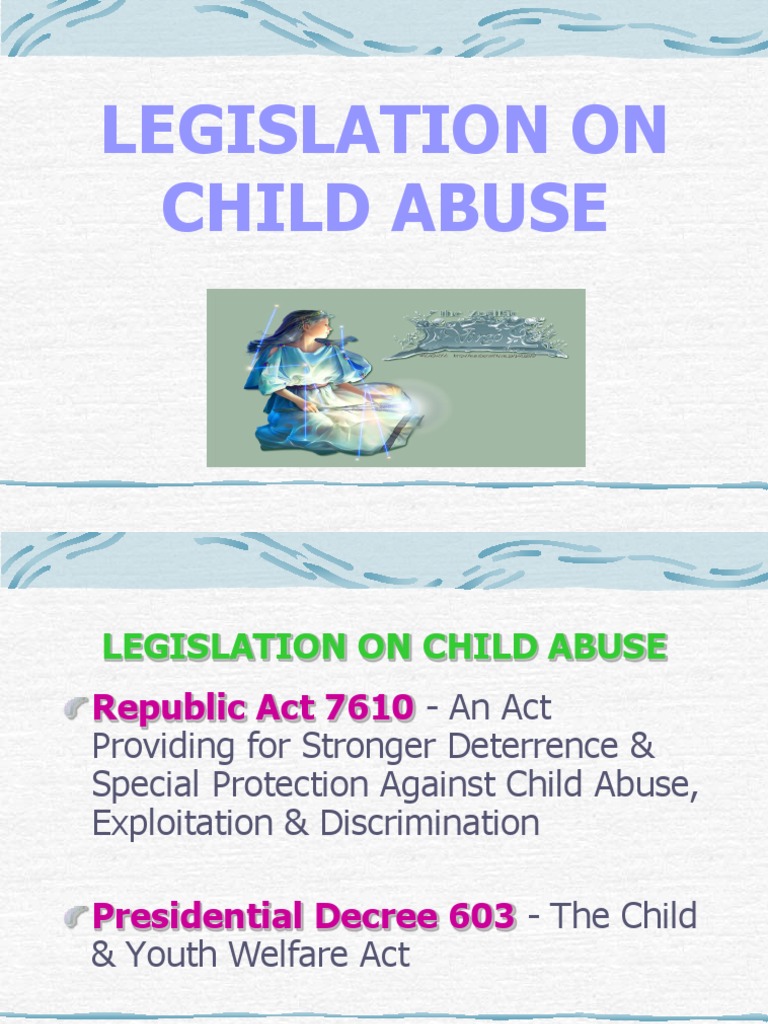 Legislation On Child Abuse | Download Free PDF | Child Protection ...
