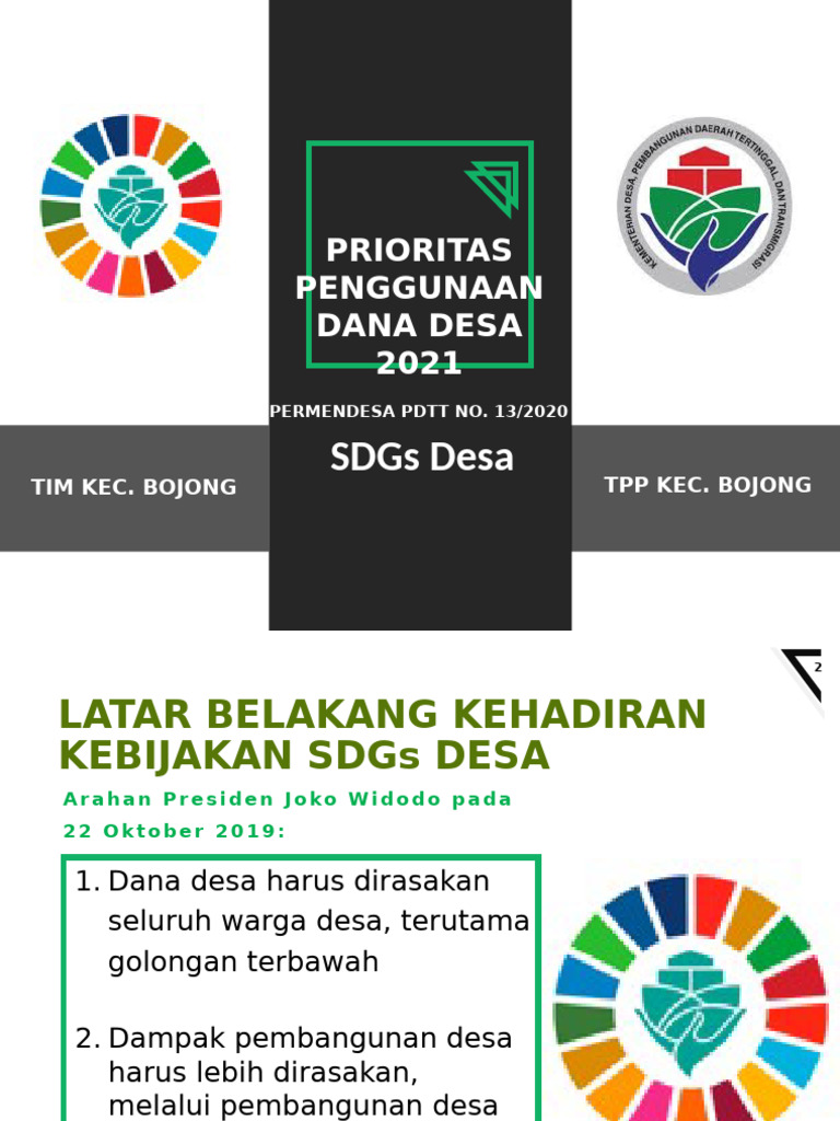 7. Prioritas Penggunaan DD 2021 | PDF