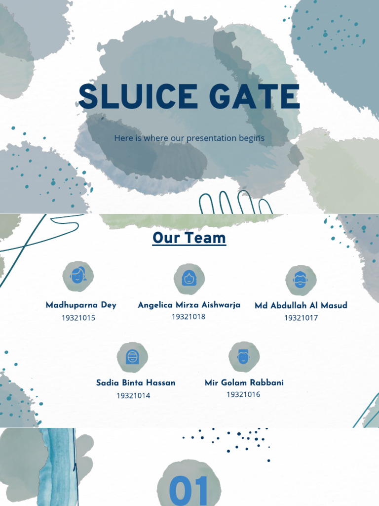 Aquaculture Planning and Engineering Lab Presentation - Sluice Gate ...