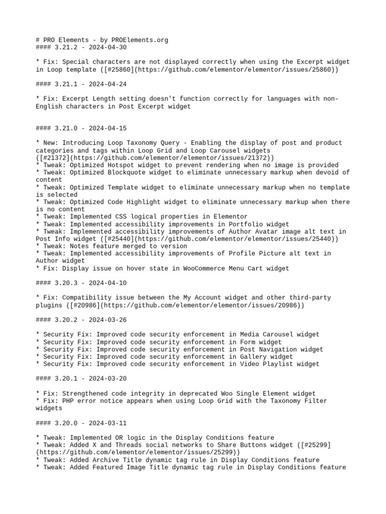 Changelog | PDF | Menu (Computing) | Icon (Computing)