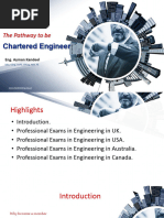 Chartered Engineer Pathway Guide | PDF | Engineer | Engineering