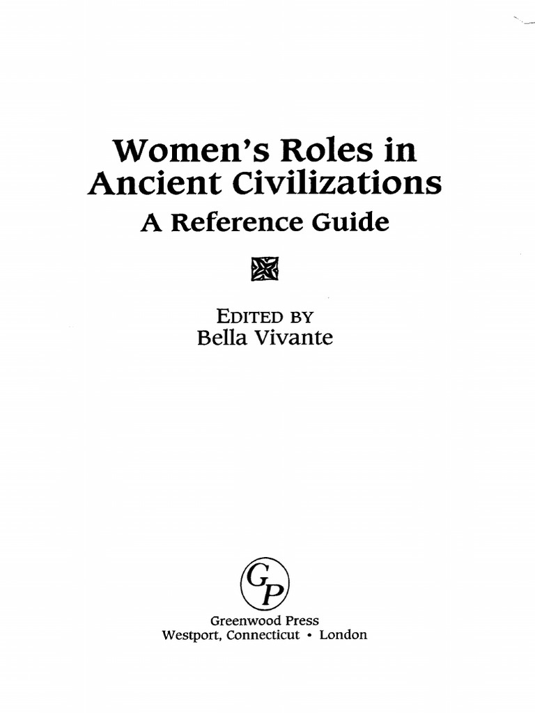 Lang, Karen-Women in Ancient India-Womens Roles in Ancient ...