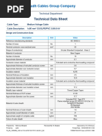 1.5mm² Cable Technical Data Sheet | PDF | Electrical Conductor ...