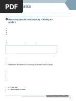 Notes - RP 01 Specific Heat Capacity - AQA Physics GCSE | PDF | Heat ...
