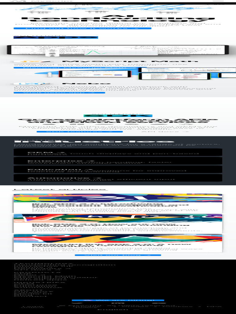 MyScript - Handwriting Technology & Digital Ink Solutions 2 | PDF | Mobile App | Mathematics
