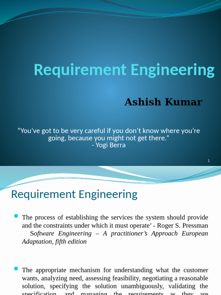 4 - Requirement Engineering | PDF | Software | System