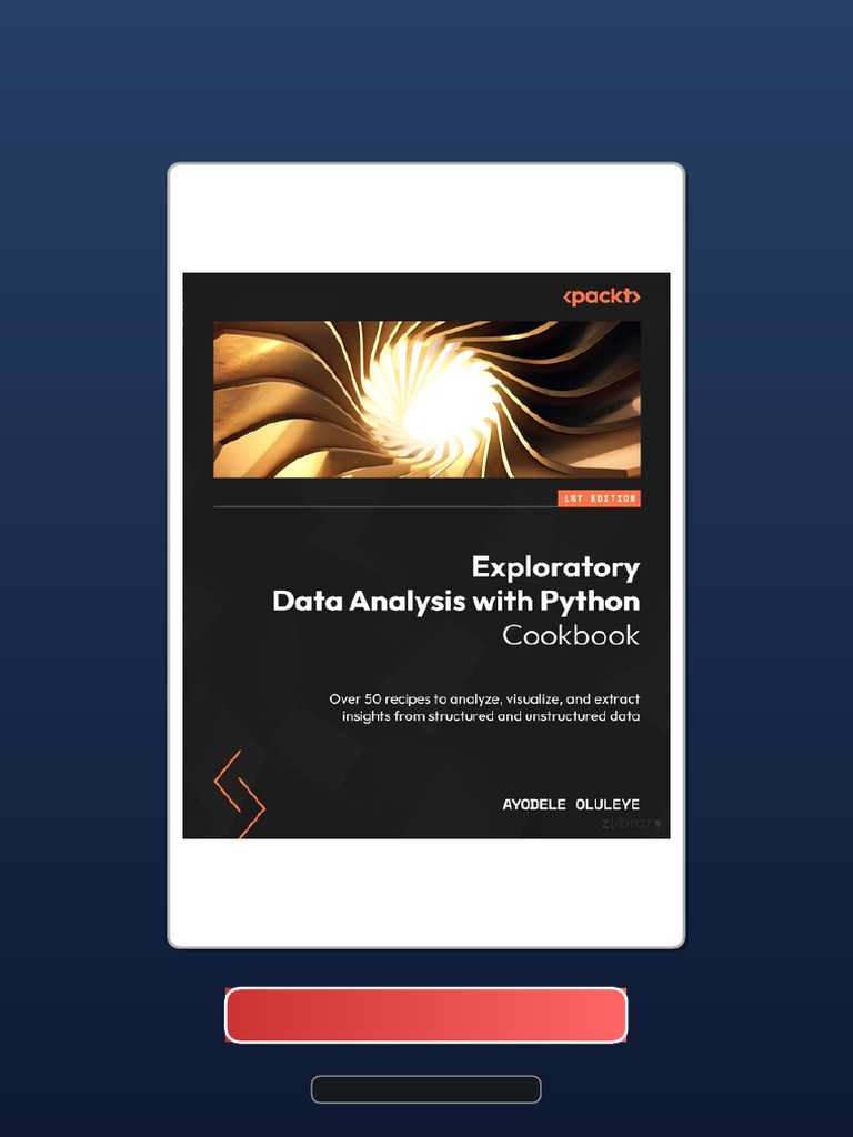 Exploratory Data Analys's With Python Cookbook: Over 50 Recip's To Analyze | PDF | Data Analysis ...