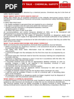 Hazardous Chemical Register Template | PDF | Dangerous Goods | Materials