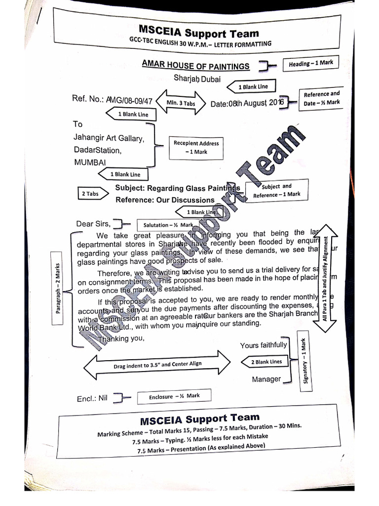 MSCEIA Letter, Statement, Emial | PDF