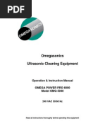Ultraclean Go 25 LTR | PDF | Ultrasound | Water