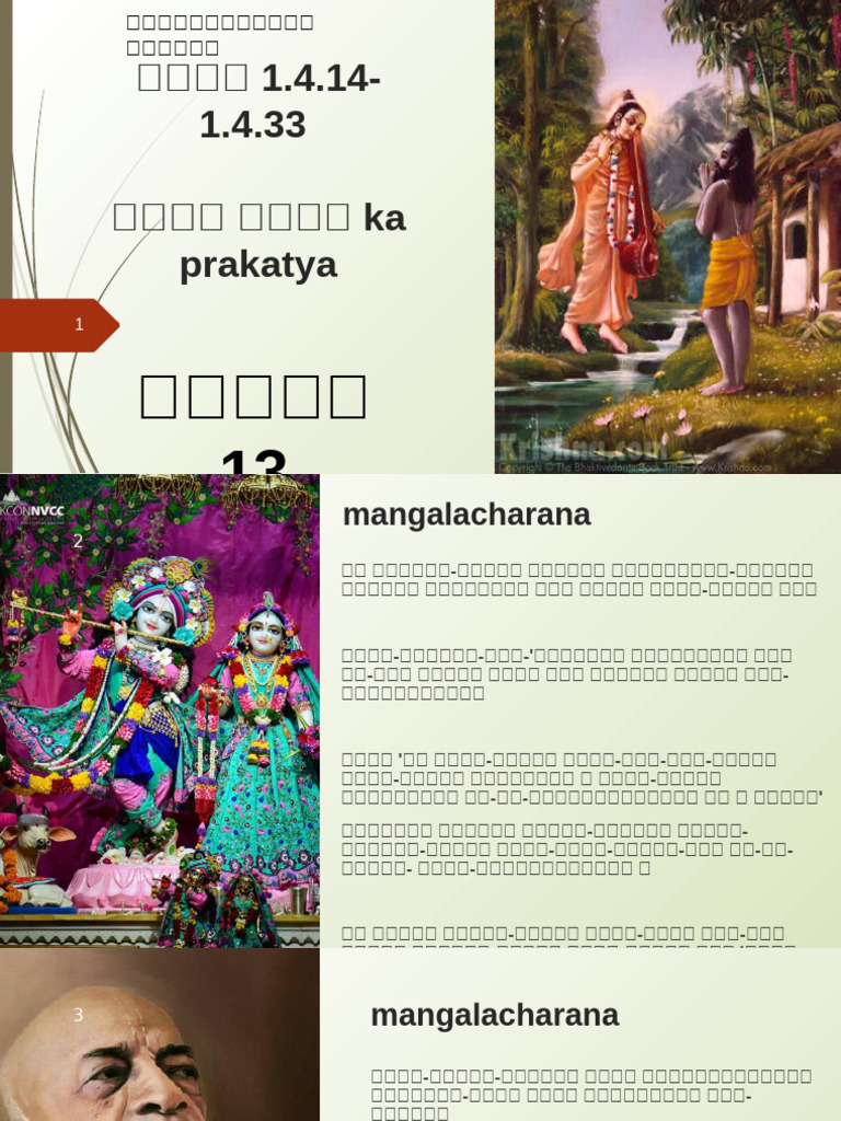 Srimad Bhagavatam Canto 7.1 | PDF