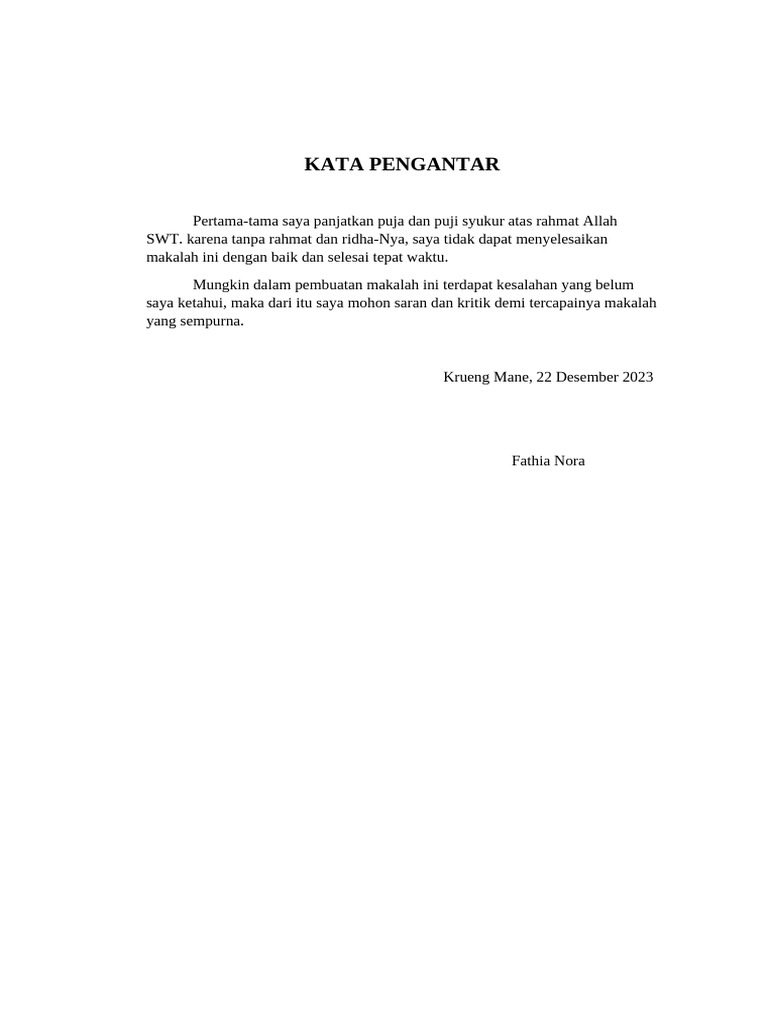 Template Makalah | PDF