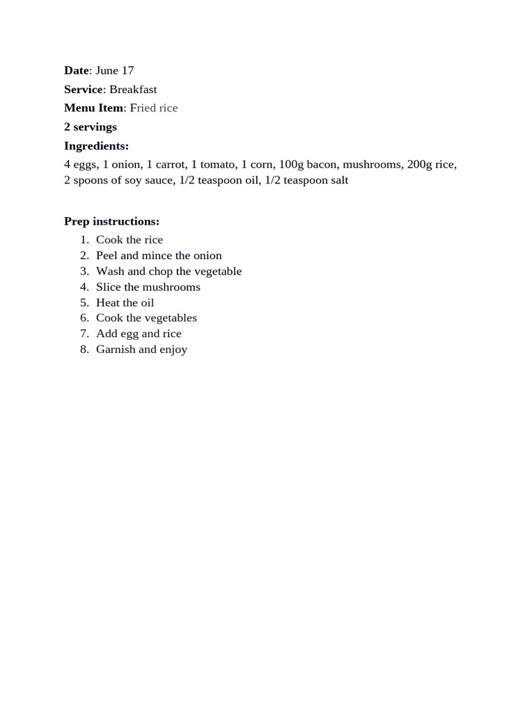 Writing 1 - Unit 2 | PDF