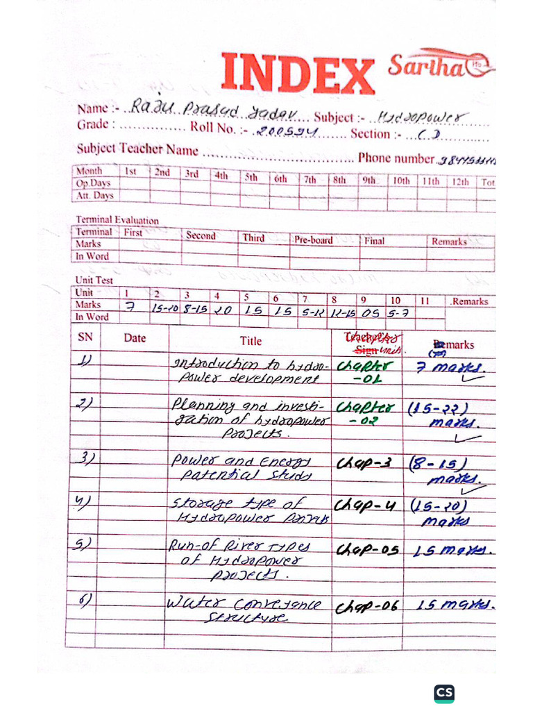 Hydropower All Past Questions Solution by Raju Prasad Yadav | PDF