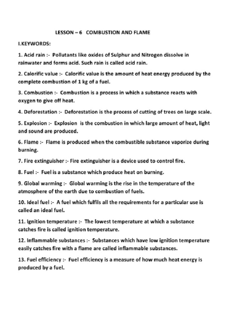 Combustion and Flame | PDF