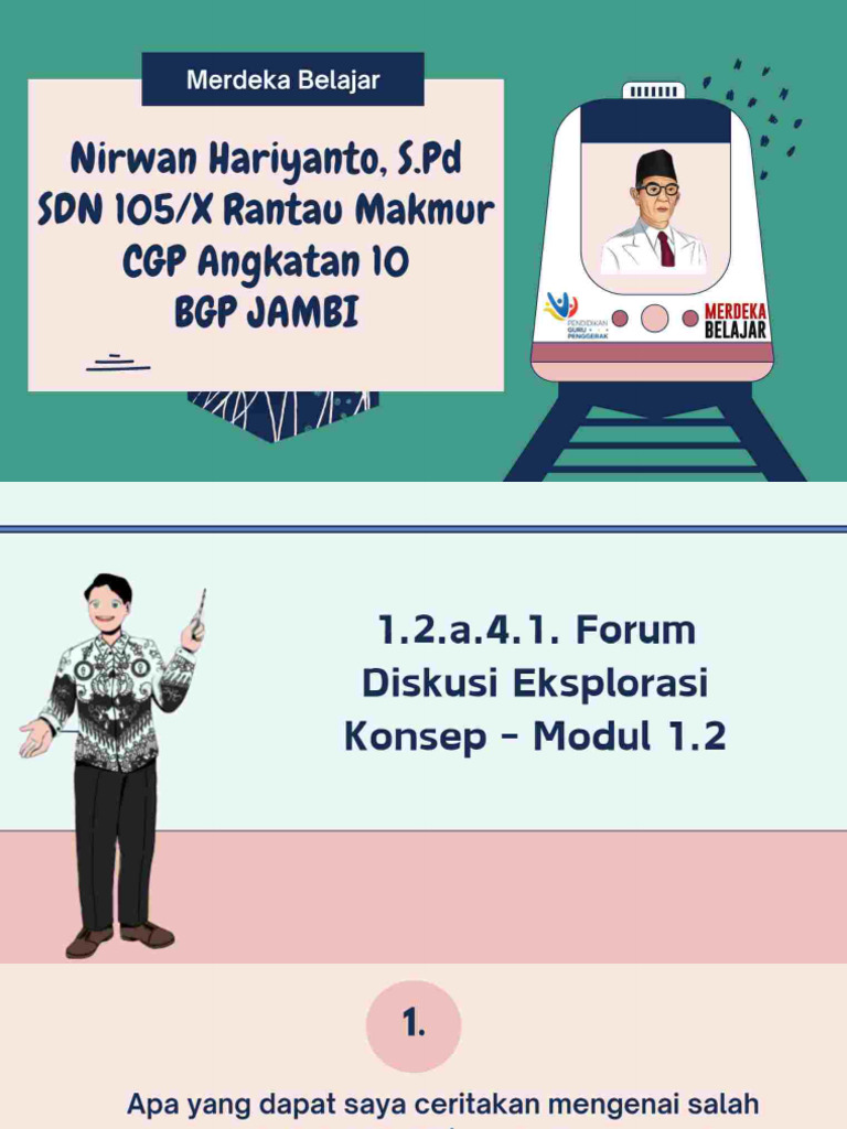 1.2.a.4.1. Forum Diskusi Eksplorasi Konsep - Modul 1.2 | PDF