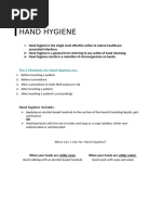World Hand Hygiene Day 2024 Quiz With Answers | PDF | Hand Washing ...