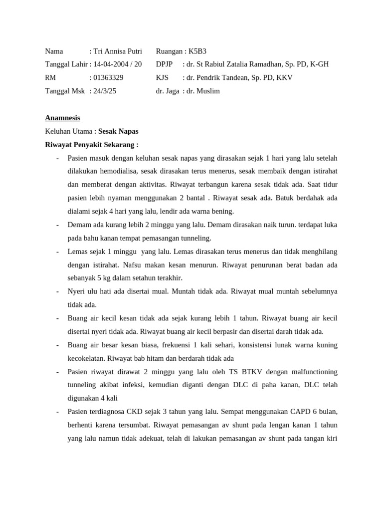 POMR - Tri Annisa Putri | PDF