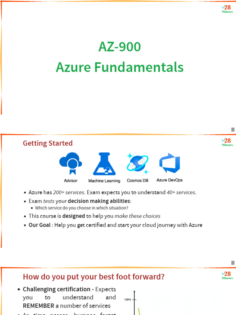 CoursePresentation AZ900 AzureFundamentals | PDF | Virtual Machine | Cloud Computing