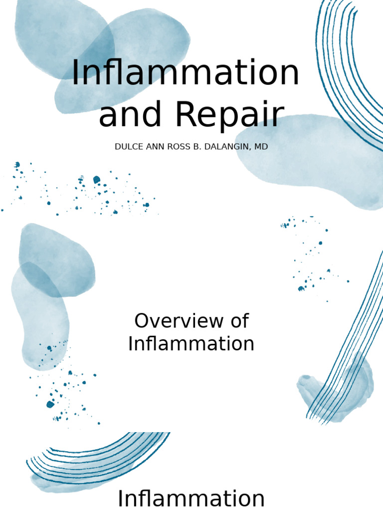 Inflammation and Repair | PDF | Wound Healing | Inflammation