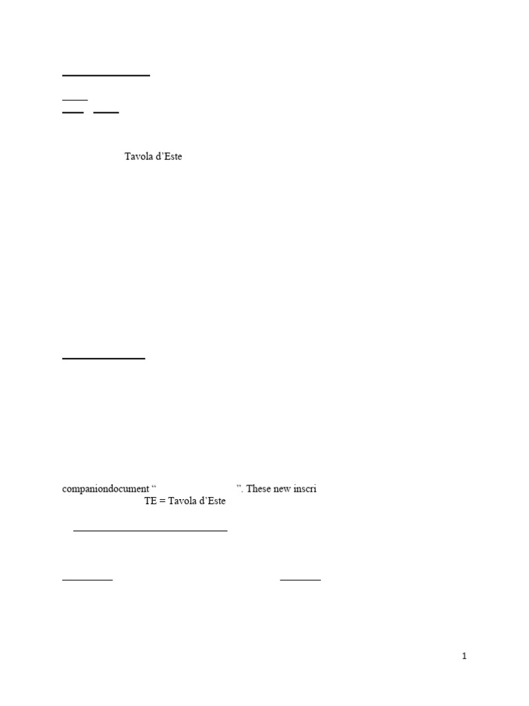 Venetic Inscriptions Overview | PDF | Linguistics