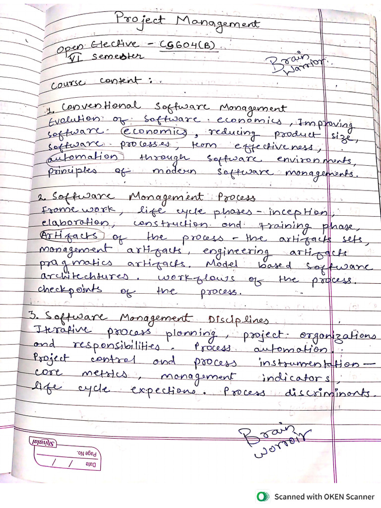 Project Management | PDF