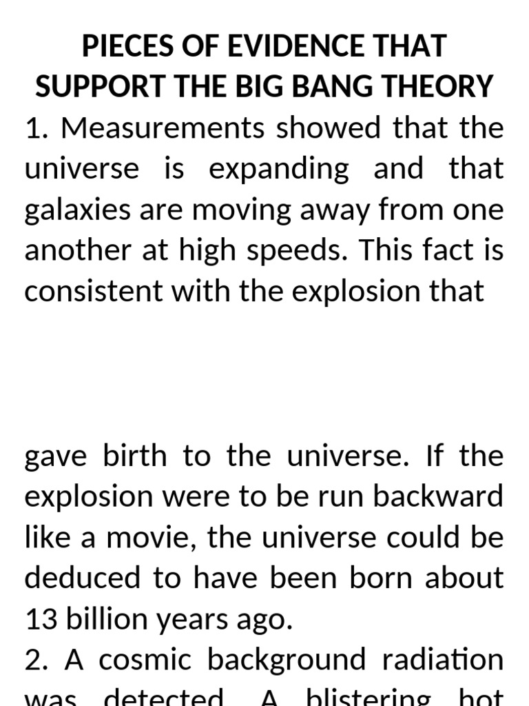Pieces of Evidence On The Formation of Light Elements After The Big ...
