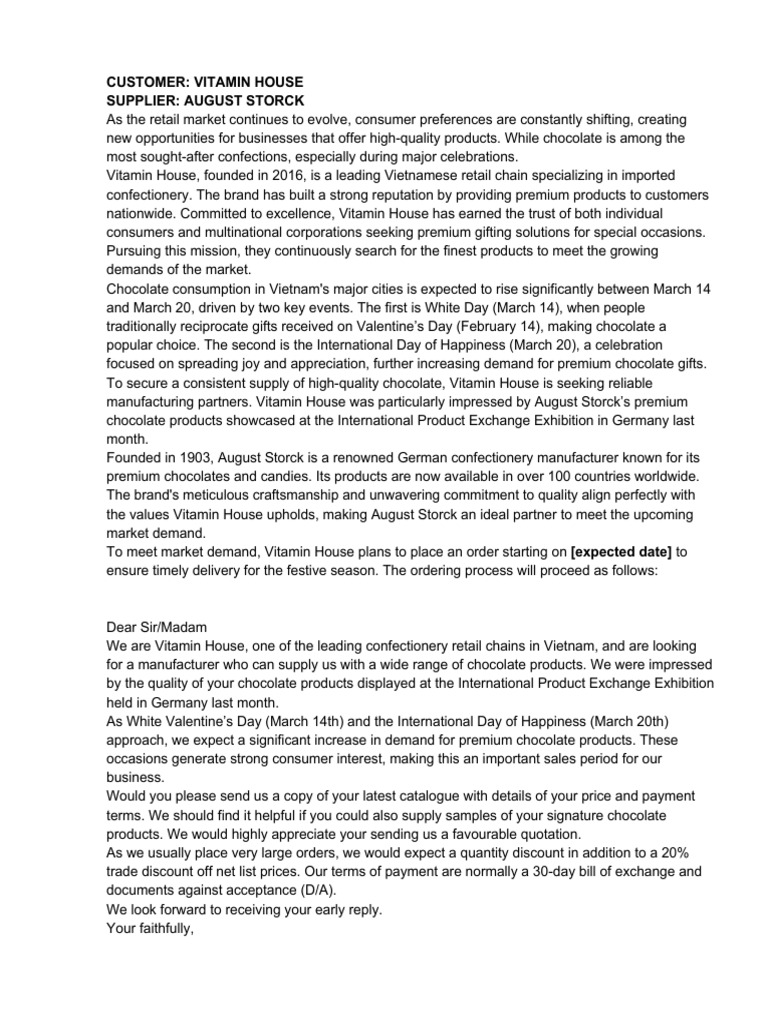 DRAFT | PDF | Chocolate | Confectionery