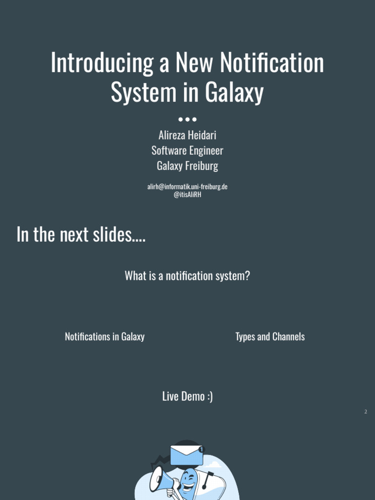 Galaxy Notification System | PDF