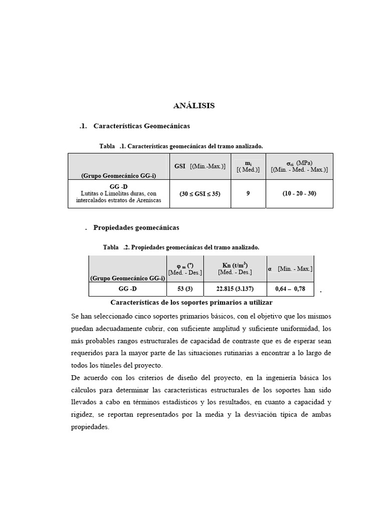 5 Modelo de Elementos Finitos y Resultados en Analisis de Tuneles Notas ...