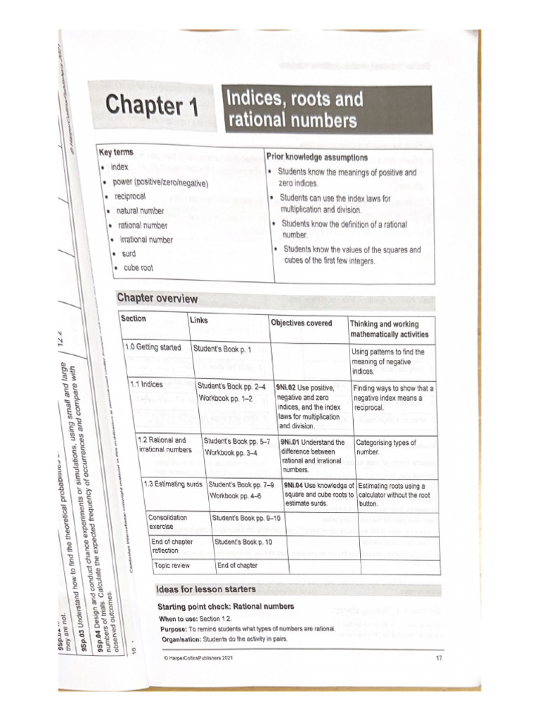 Explaination of Chapter 1 | PDF