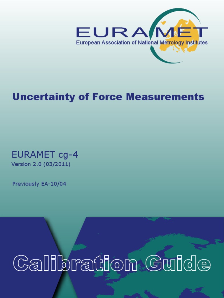 EURAMET cg-4 v2.0 03-2011 | PDF | Uncertainty | Calibration