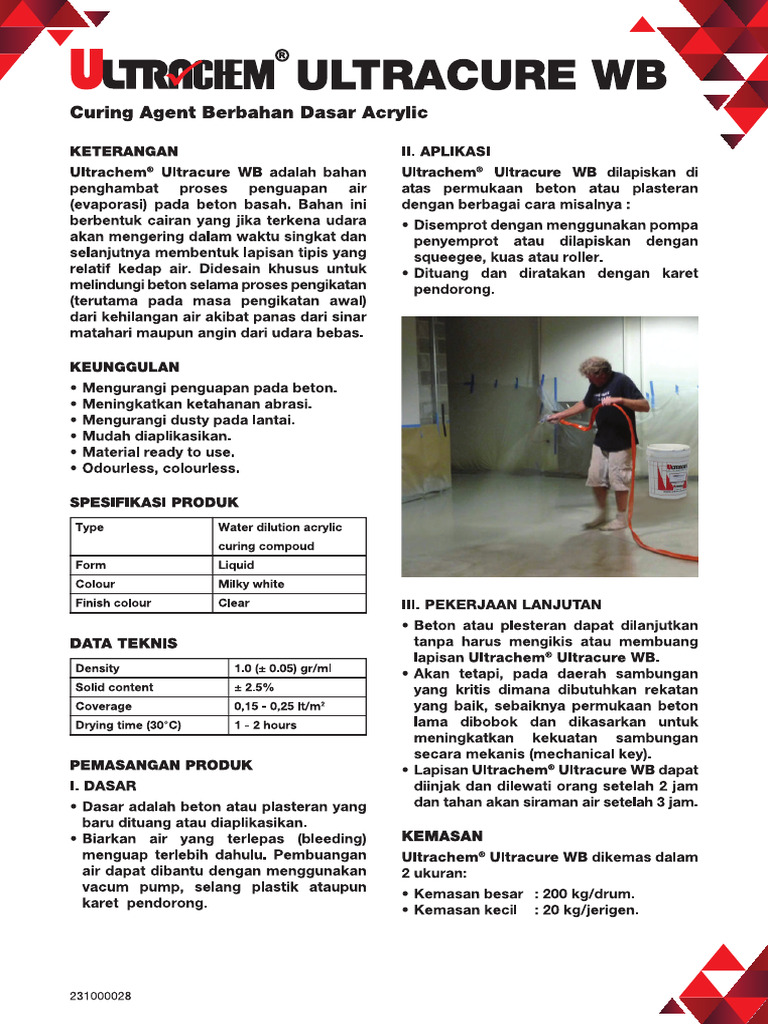 Ultrachem Ultracure WB (28 Okt 2023) - P | PDF