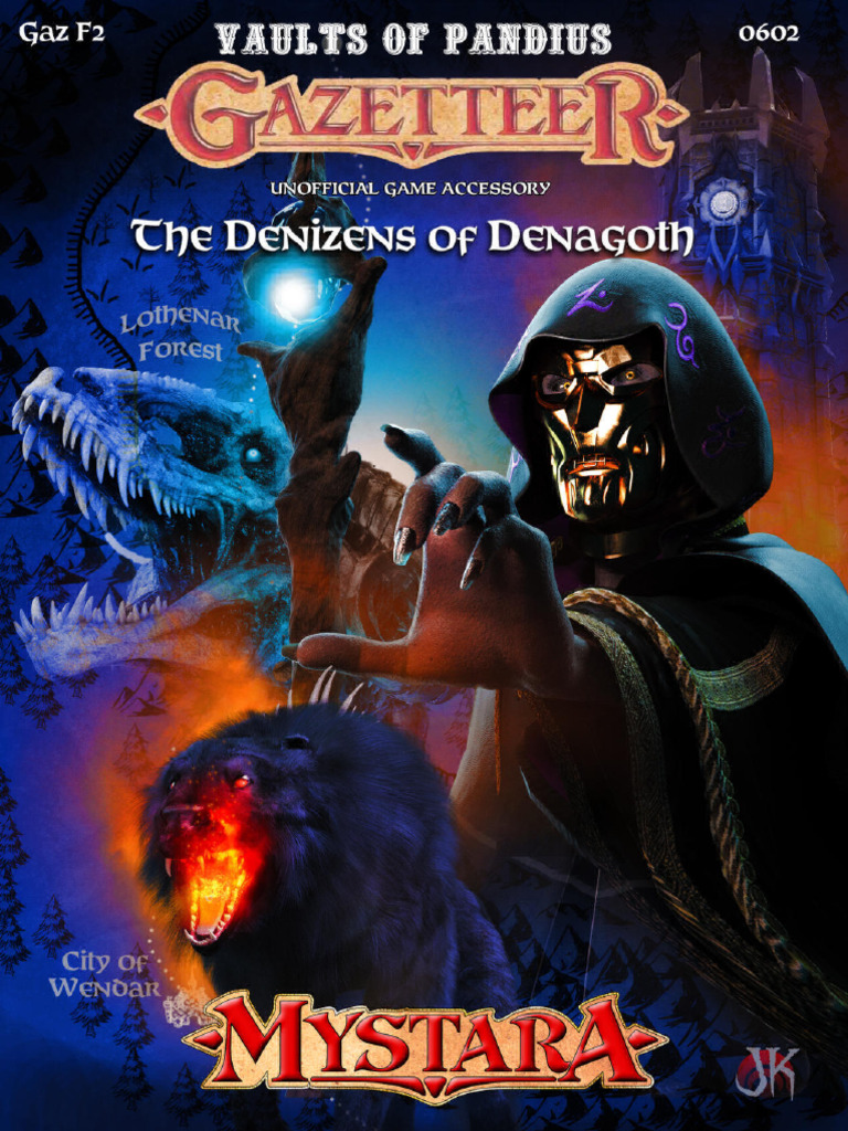 GAZ F2 Denagoth | PDF | Elf (Dungeons & Dragons) | Dungeons & Dragons