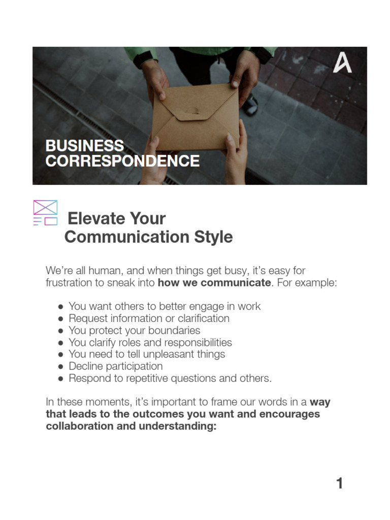 Enhance Your Communication Style | PDF | Communication | Cognitive Science