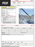 Sample Lifting Plan and Rigging Study | PDF | Elevator | Crane (Machine)