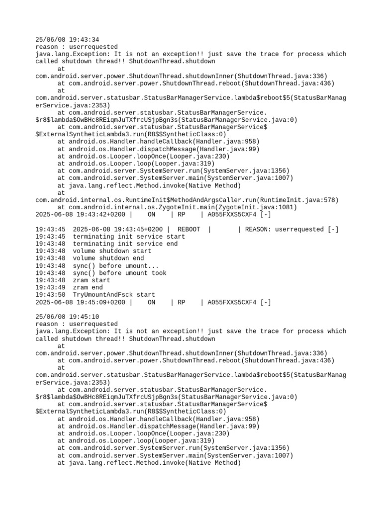 Power Off Reset Reason Backup | PDF | Embedded Linux Distributions | Mobile Linux