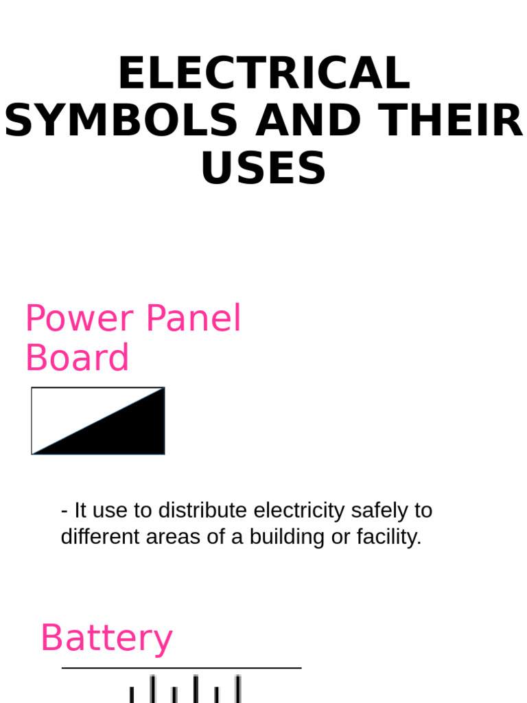 Electrical Symbols and Tool Maintenance | PDF | Personal Protective ...