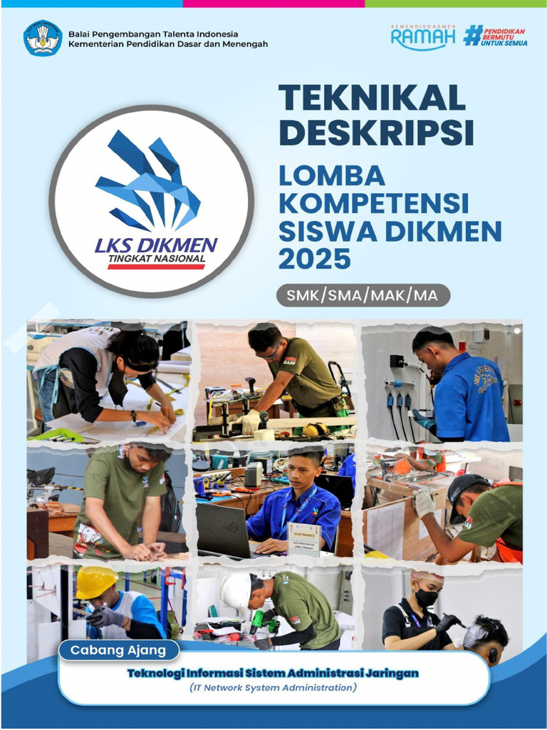 Deskripsi Teknis - LKS Itnsa Tahun 2025 | PDF
