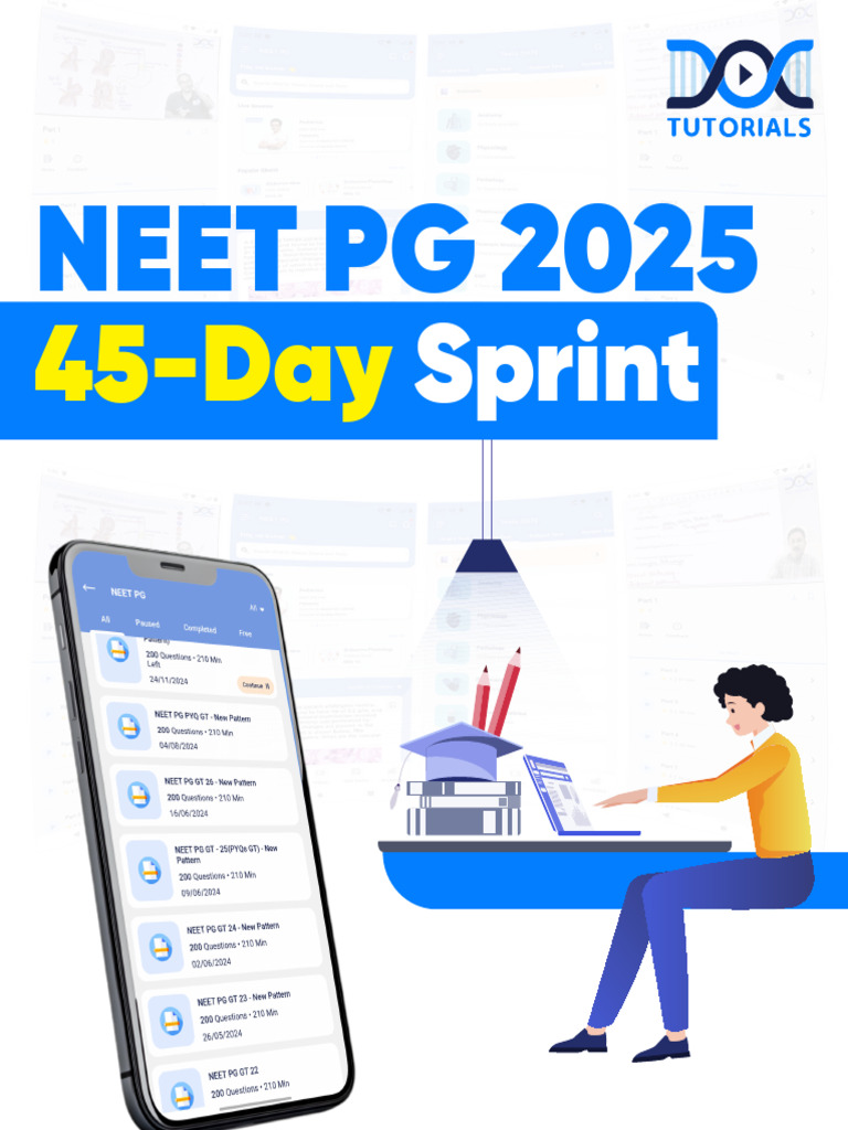 NEET PG 2025 Preparation Schedule | PDF | Medical Education | Medical Specialties