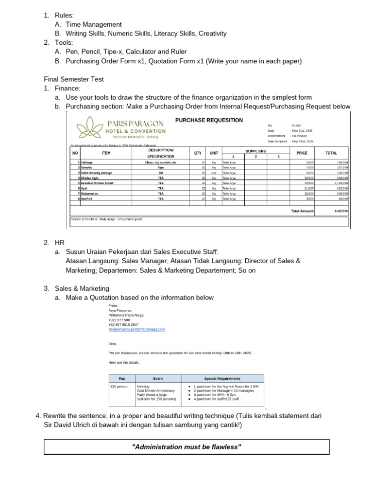 TSAT Back Office | PDF