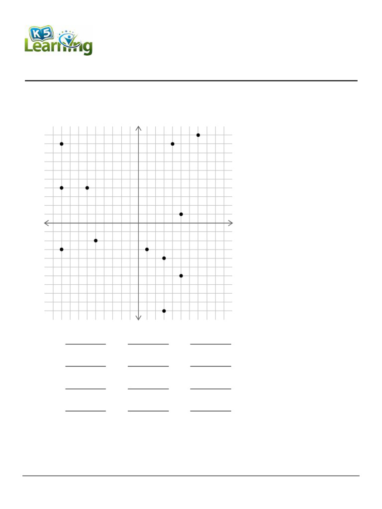 Reading Points Coordinate Grid 4q A Pages Deleted | PDF