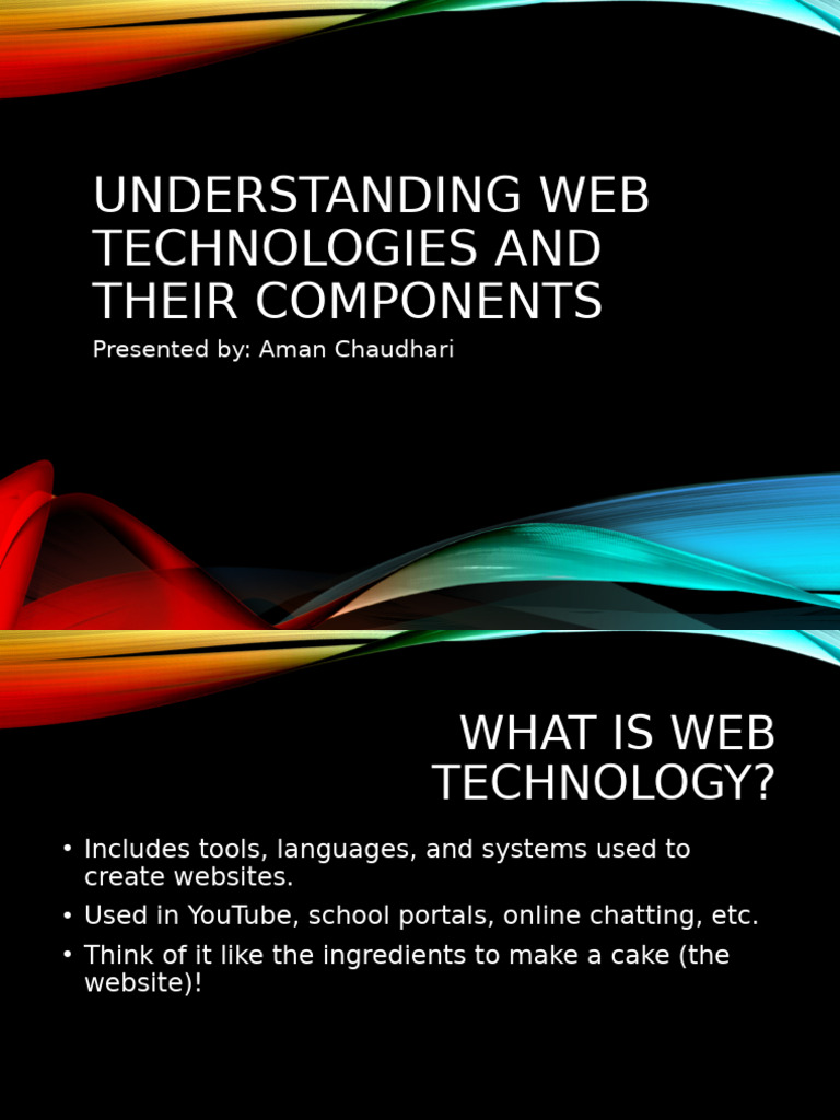 Web Technology Presentation Grade9 | PDF | World Wide Web | Internet & Web