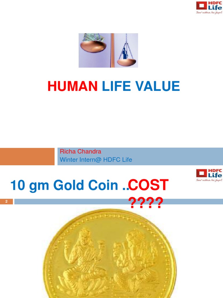 Human Life Value | PDF | Loans | Retirement