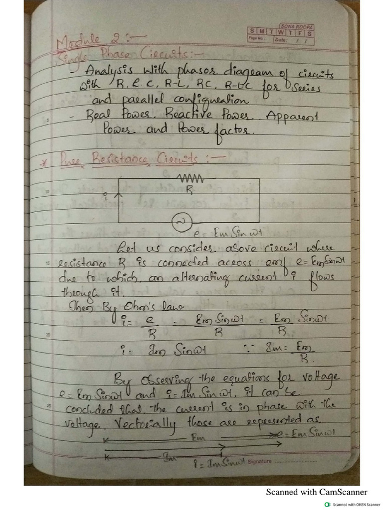 Module 2 Chapter 2 - 22ESC142 | PDF