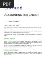 Direct vs Indirect Labour Costs Explained | PDF | Overtime | Piece Work
