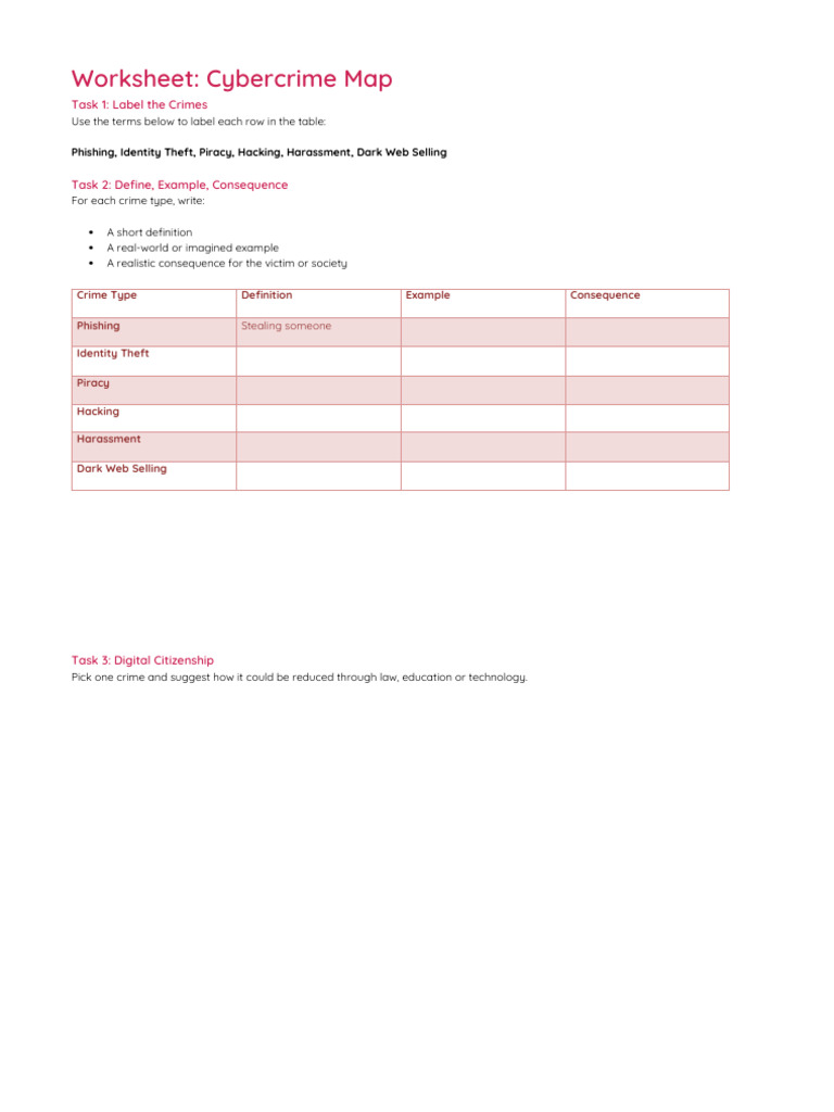 Worksheet 1 L14 | PDF